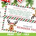 Magic Reindeer Food Treat Bag Topper Printable | Holiday Classroom ...