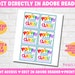 Popping With Excitement Gift Tag | First Day of School (editable PDF ...