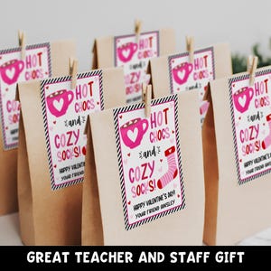 Valentine Sock Tags Printable | Knock My Socks off Class Valentines ...