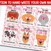 Editable Classroom Valentines Puppy Printable Valentines Valentines Day ...