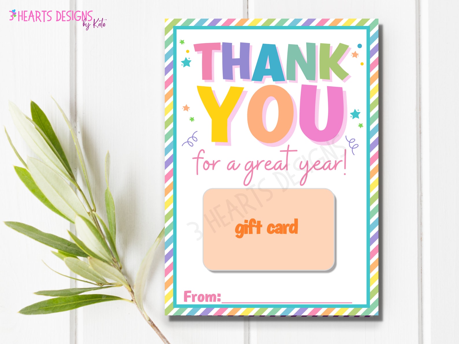 Printable Teacher Appreciation Gift Card Holder Teacher - Etsy