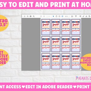 Welcome Back to School Gift Tag | First Day of School Printable ...