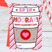 Coffee Gift Card Holder Teacher Valentine Printable Sip Sip Hooray ...