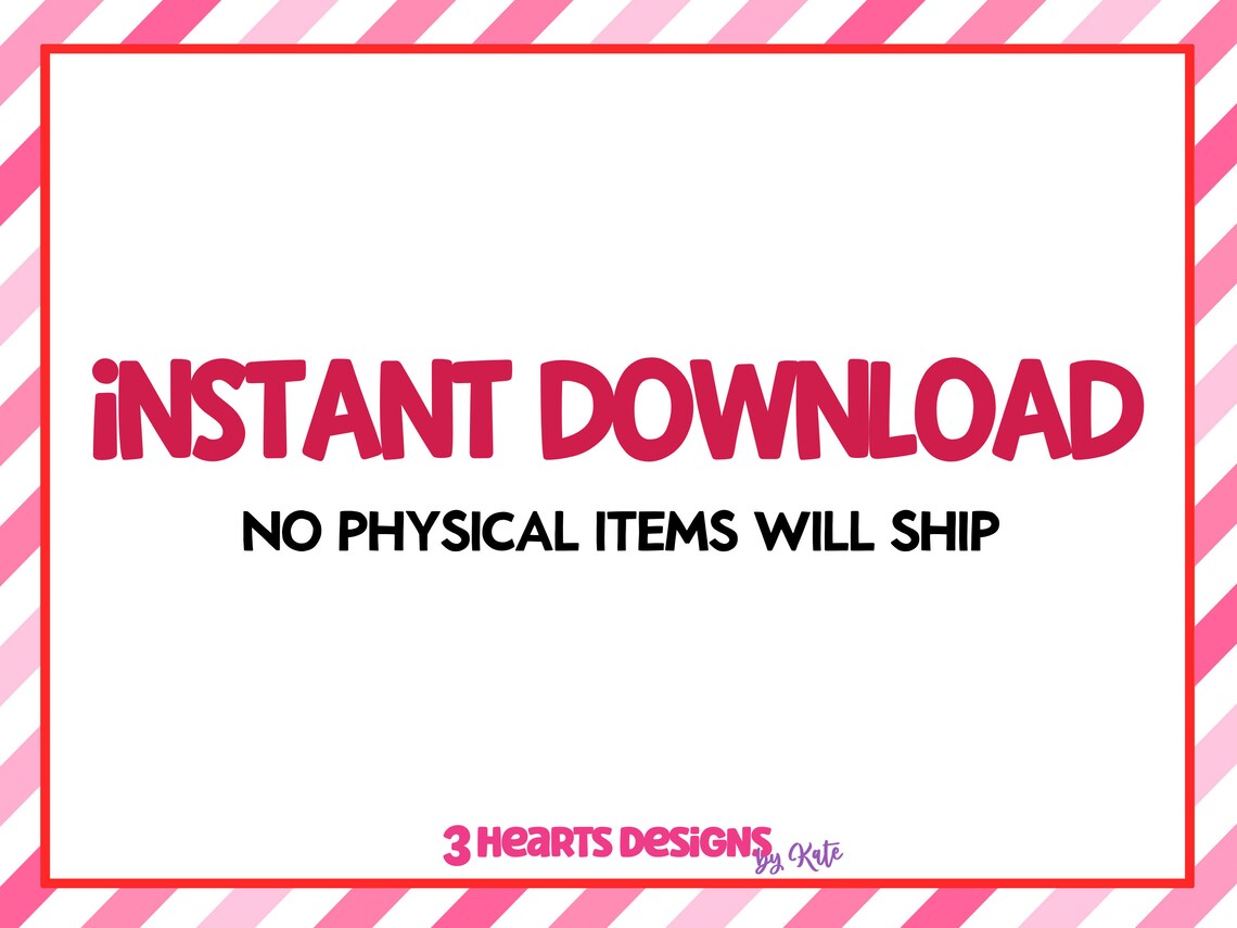 Teacher Gift Card Holder Printable Valentines Day Teacher - Etsy