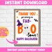 Halloween Favor Tag Teacher Appreciation Thank You Gift - Etsy