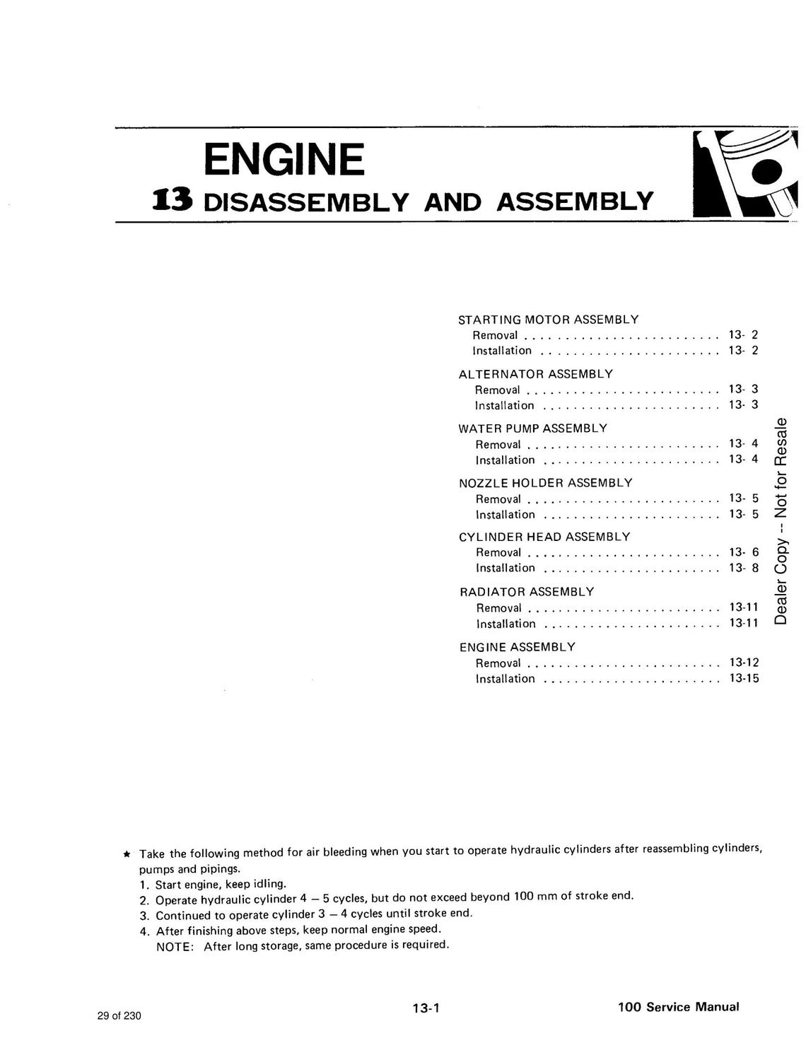 Bobcat 100 Service Manual - Etsy