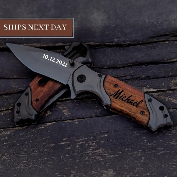 PERSONALIZED POCKET KNIFE Custom Engraved Knife - Etsy