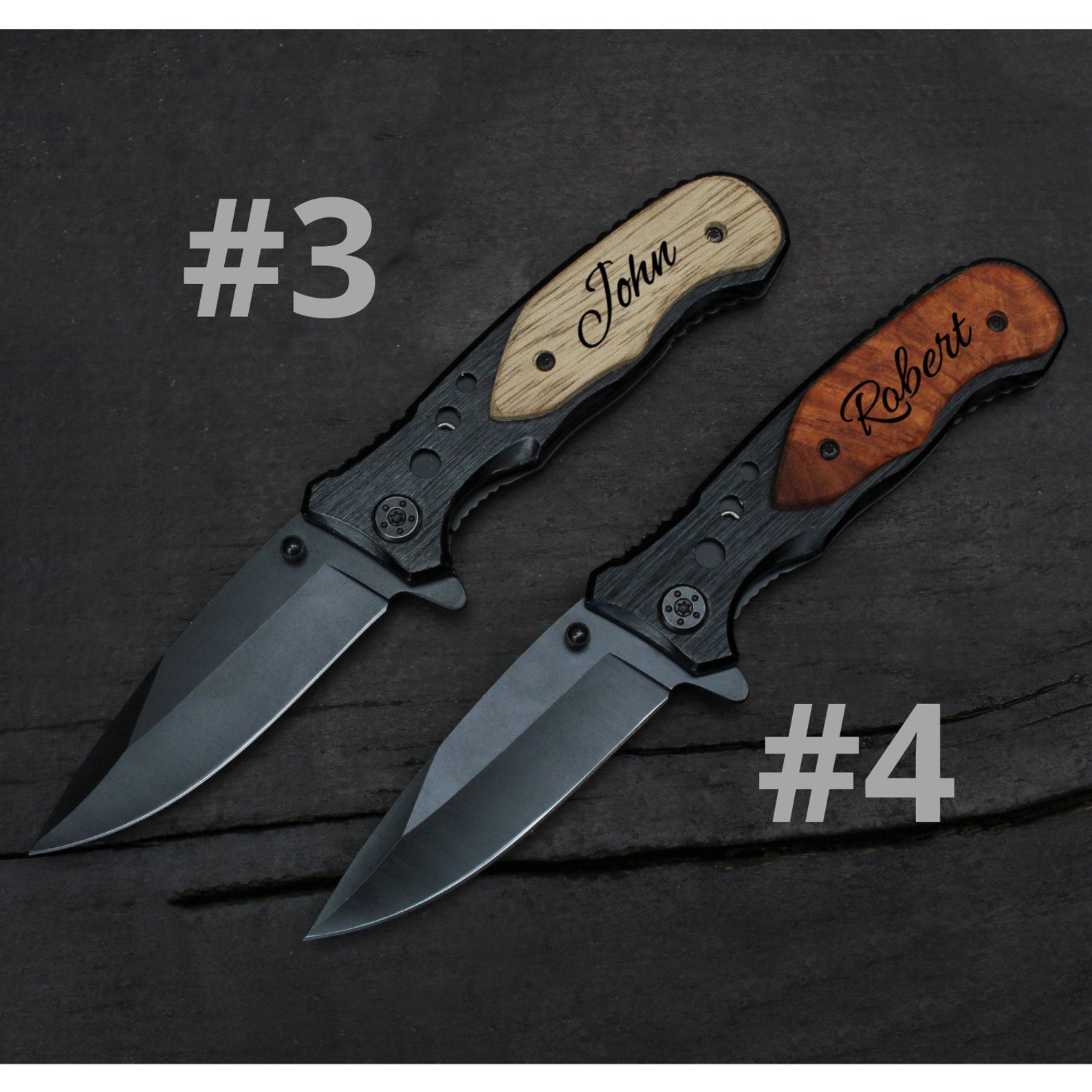 CUSTOM POCKET KNIFE Personalized Knife Anniversary Gift - Etsy