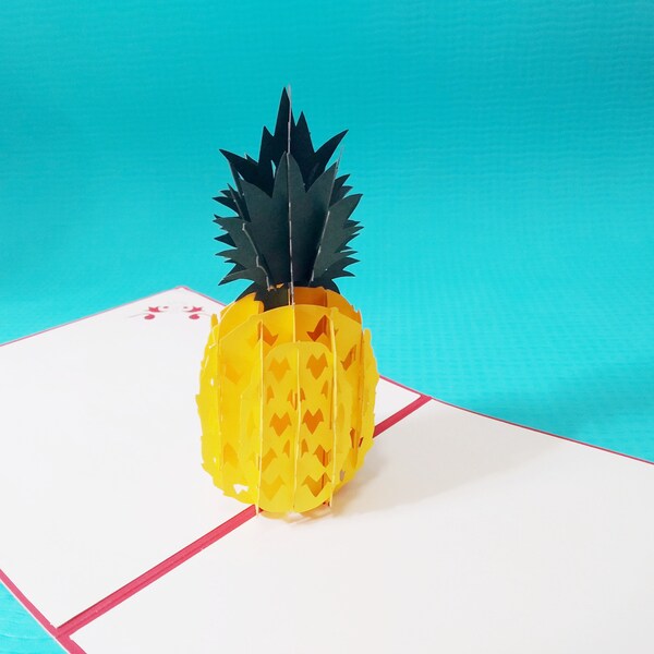 3d Paper Pineapple - Etsy