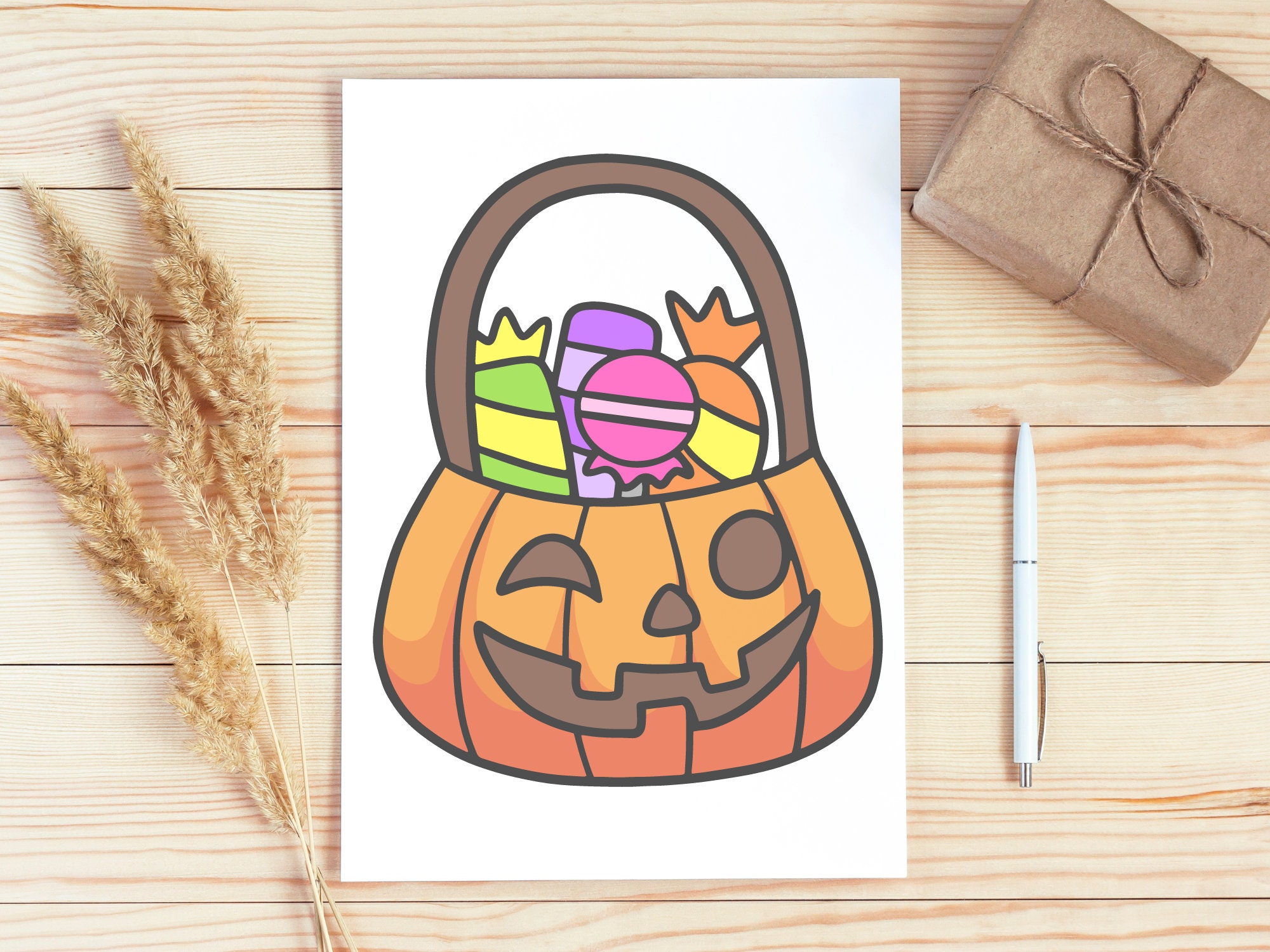 Set of 11 Picture, Trick Just Treat SVG, Halloween Svg, Trick or Treat ...