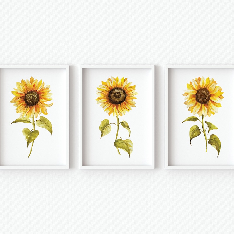 Sunflower Poster - Etsy