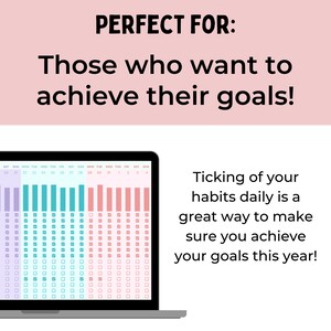 2024 Habit Tracker Spreadsheet Template, Google Sheets Yearly Habit ...