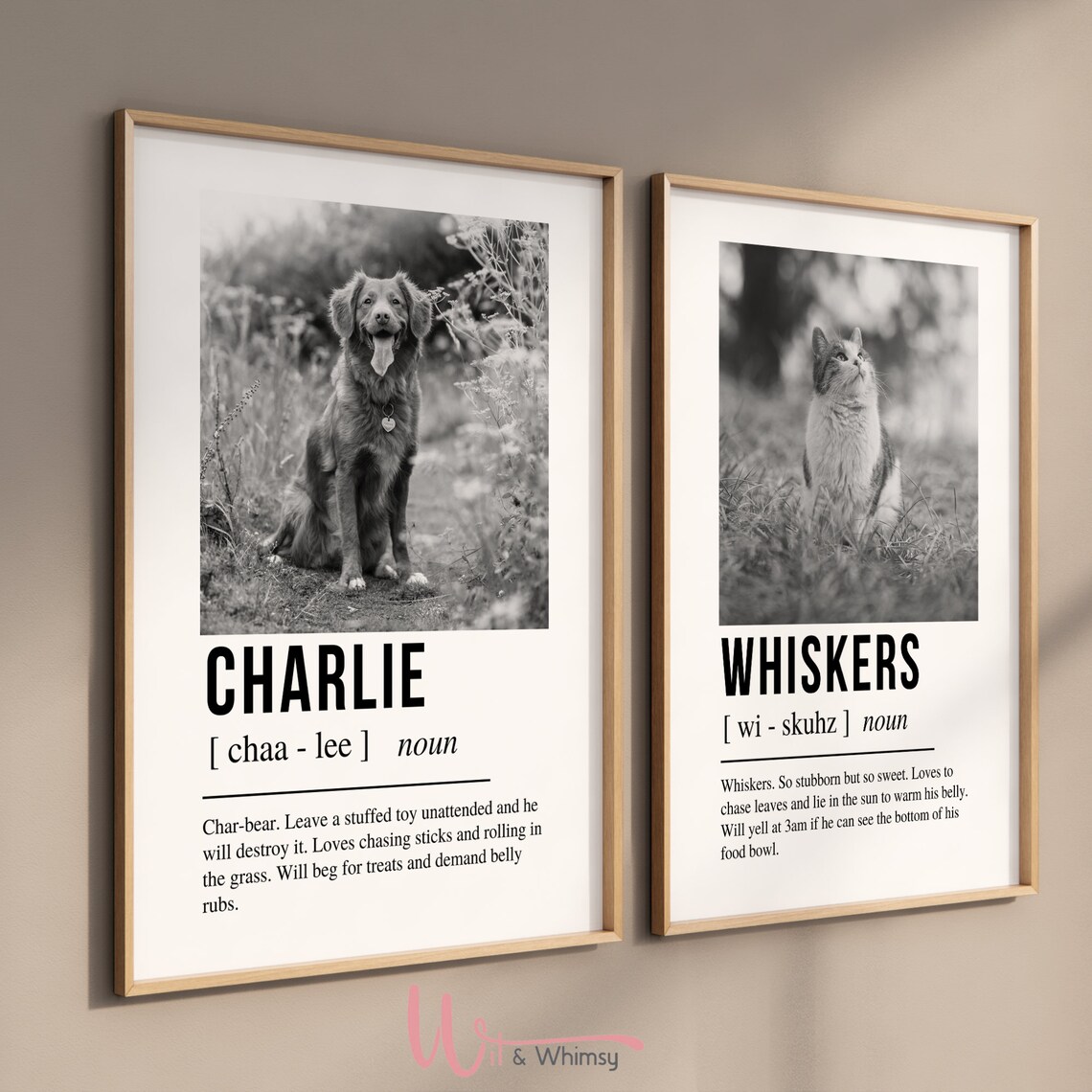 Pet Definition Pet Definition Print Custom Pet Wall Art - Etsy