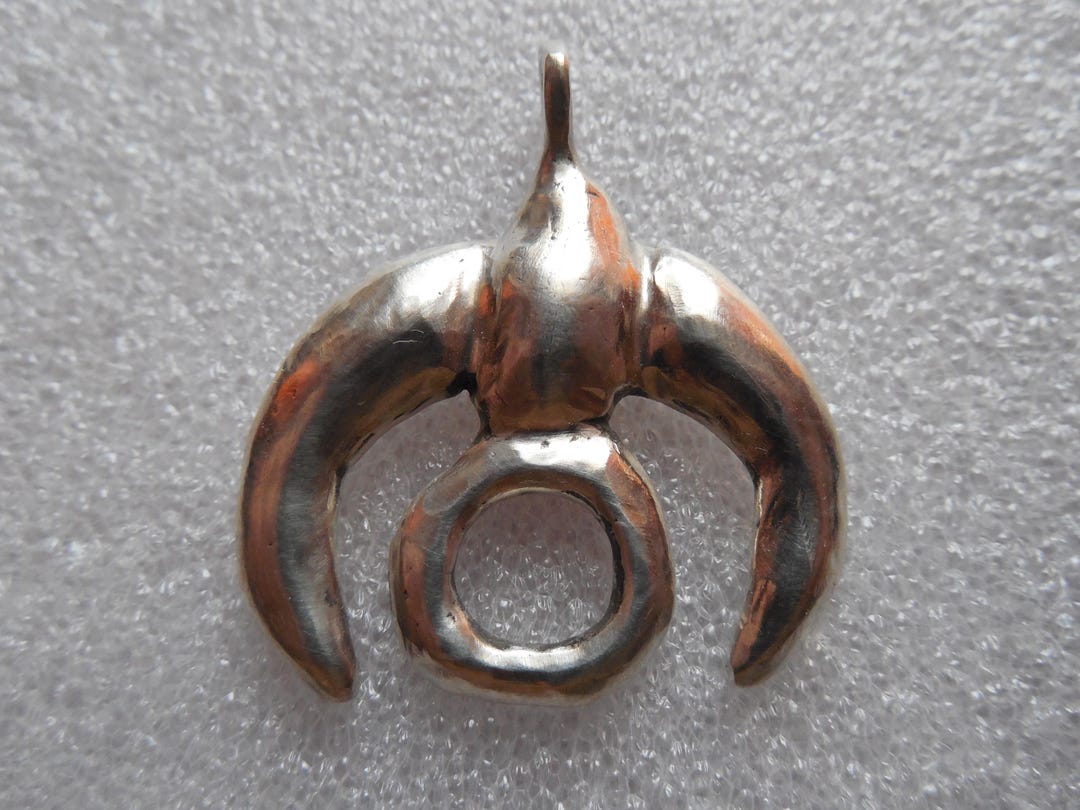 Very Rare Viking Silver Amulet Falcon, Viking Zoomorphic Jewelry ...