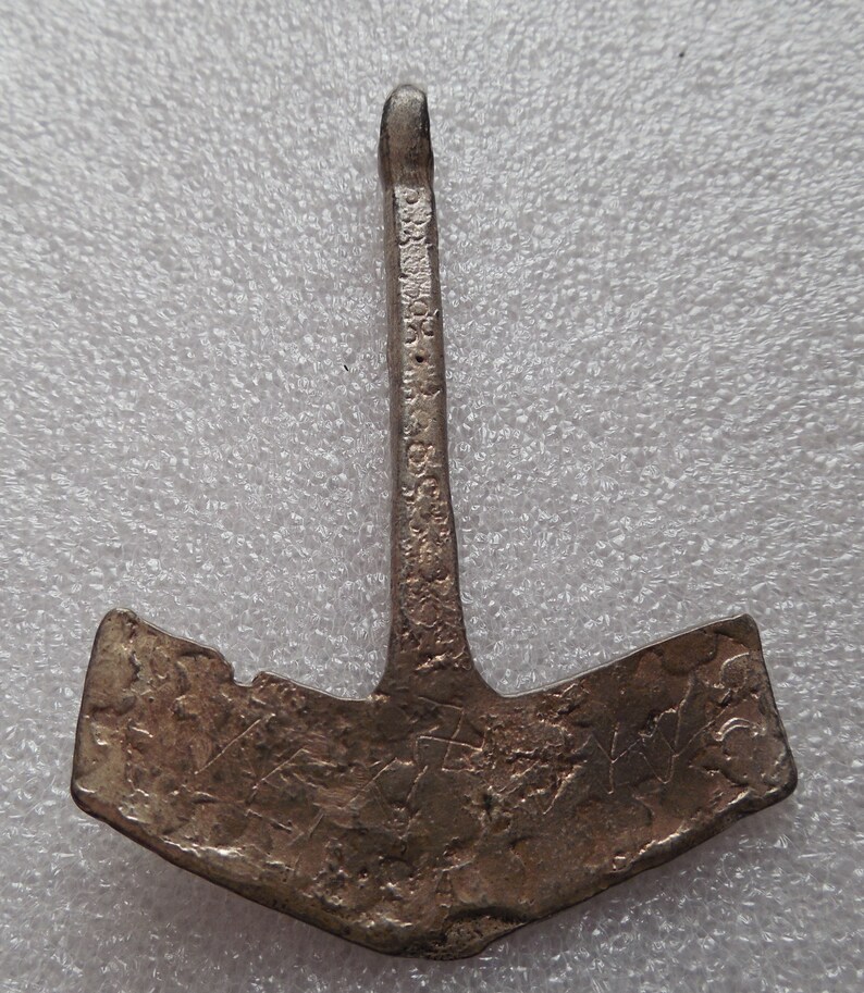 Rare Viking Silver Legendary Thor's Hammer, Viking Jewelry, Viking ...