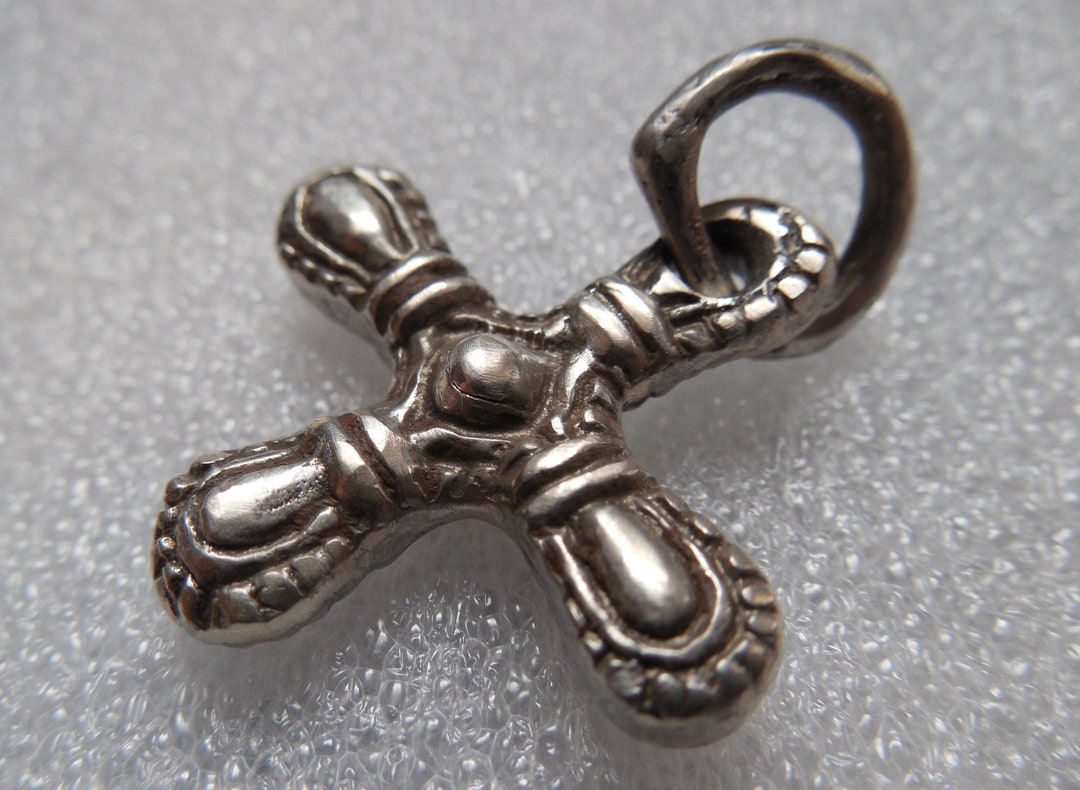 Rare Viking Silver Cross, Viking Jewelry, Ancient Protective Amulet ...
