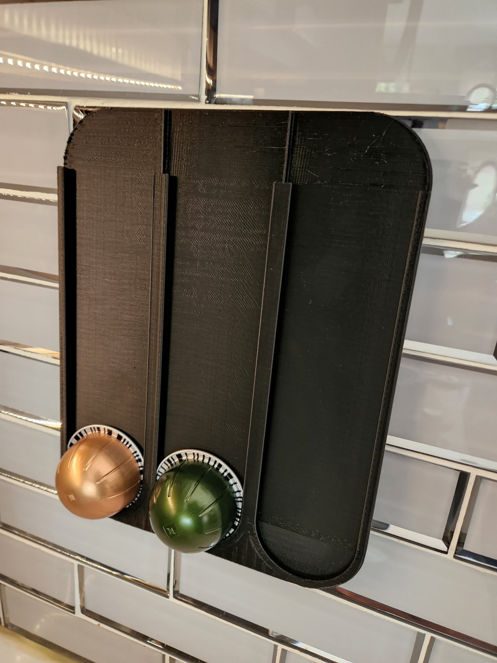3D Printed Nespresso Vertuo Capsule Holder, Under Cabinet Storage - Etsy