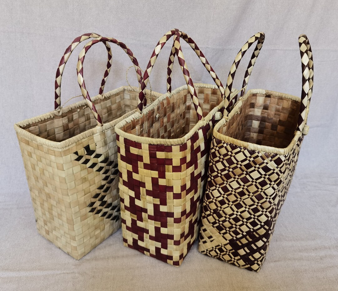 Bayong Flatweave Bag Handmade in the Philippines - Etsy