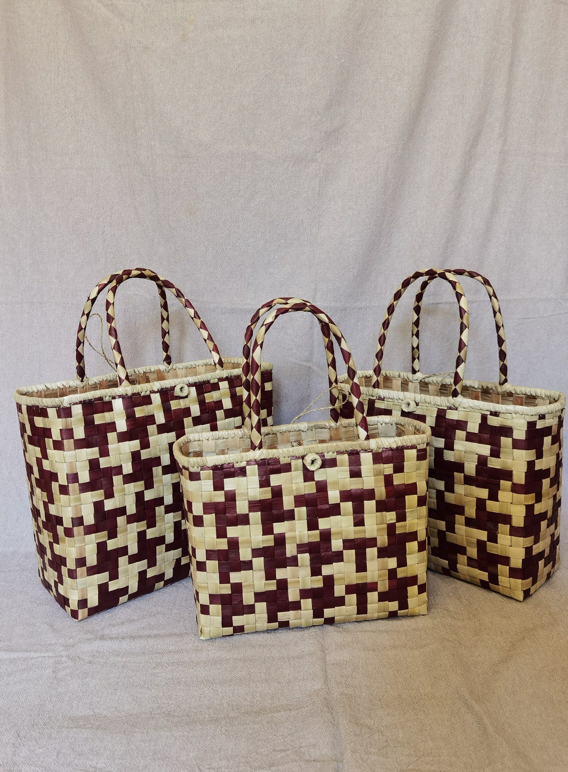 Bayong Flatweave Bag Handmade in the Philippines - Etsy