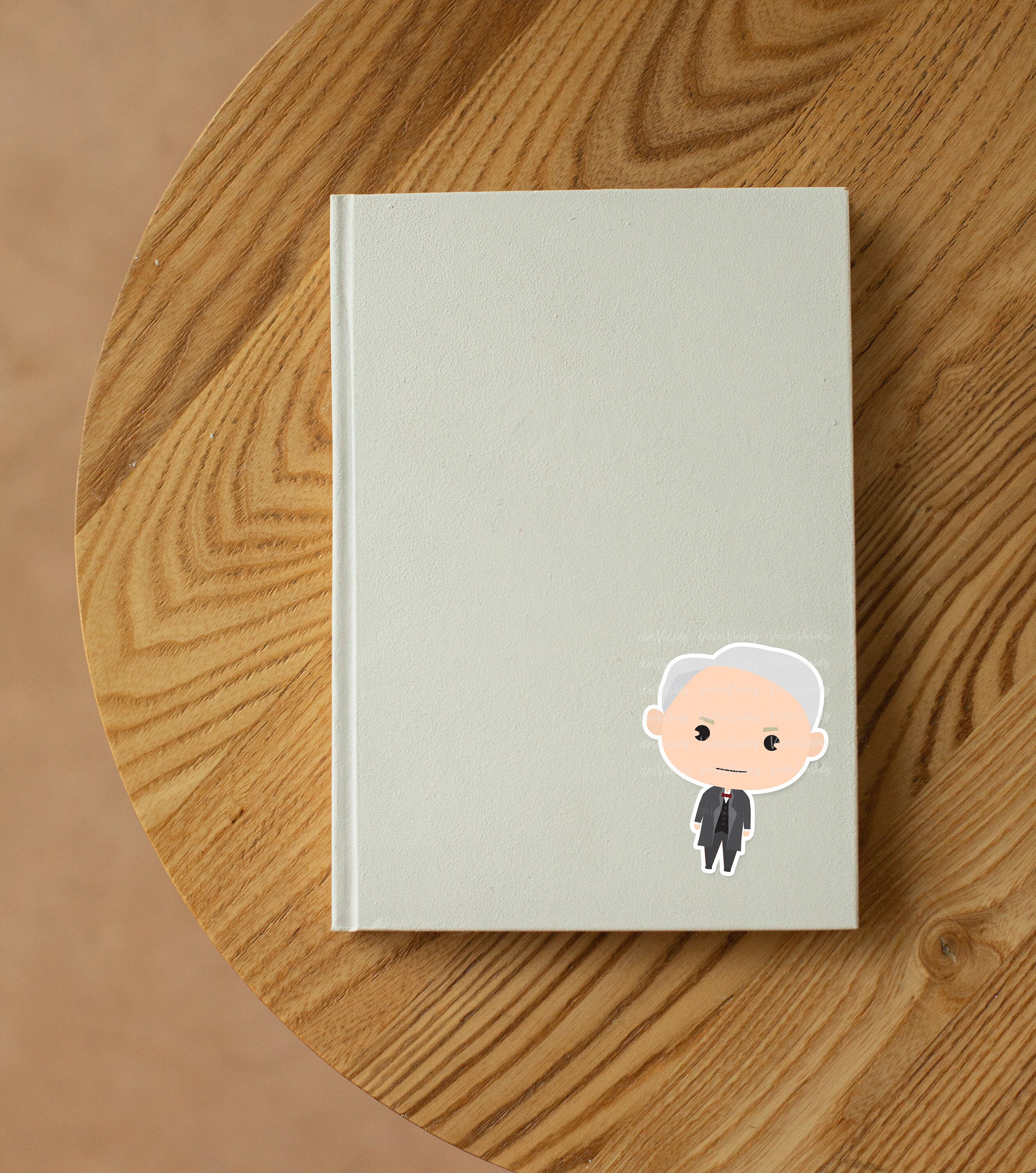 Thomas Edison, Sticker, Svg, Png, Eps, Dxf, Vector, Illustrator, Chibi ...