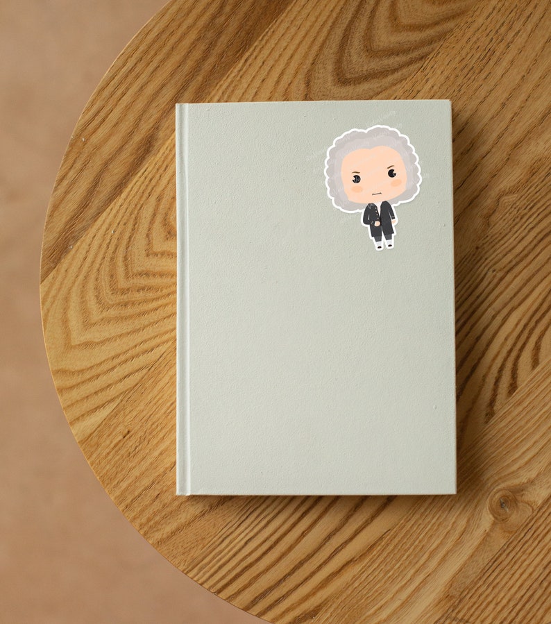 Johann Sebastian Bach, Sticker, Svg, Png, Eps, Dxf, Vector, Illustrator ...