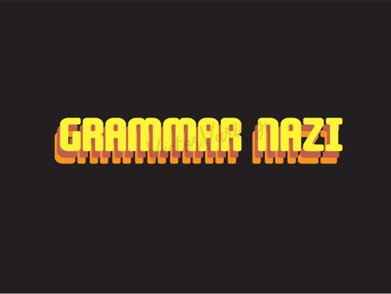Grammar Nazi Logo