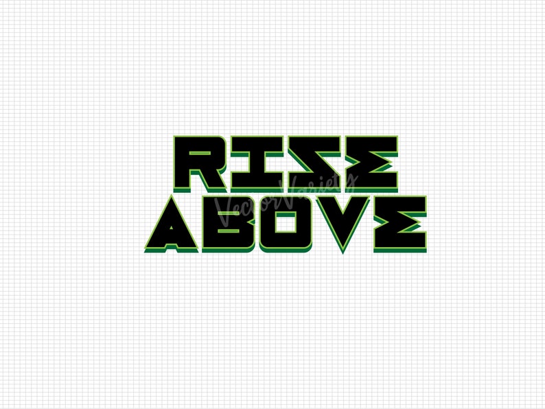RISE ABOVE, Minimalist Text Logo, Sublimation, Svg, Eps, Png, Jpeg - Etsy