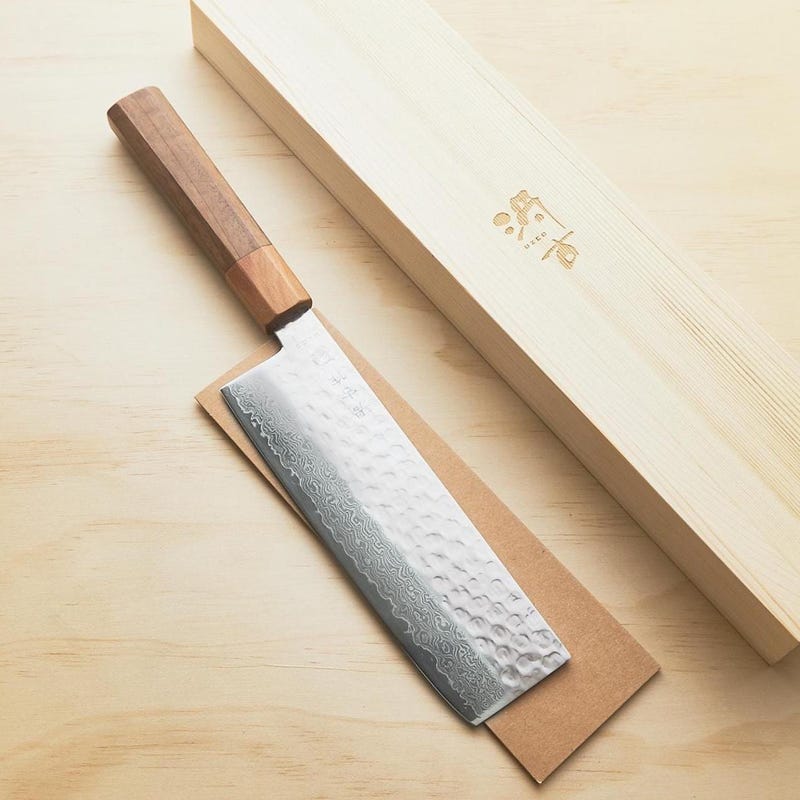 Chefs Nakiri Knife - Etsy