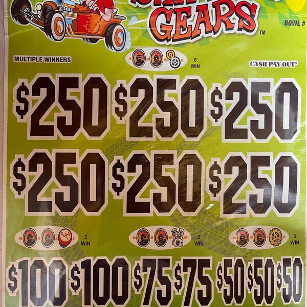 Buy Pull Tabs Tickets Online - Etsy