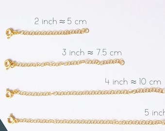 Adjustable Necklace Extender 14K Necklace Extender Silver - Etsy