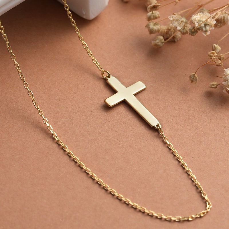 Sideways Cross - Etsy