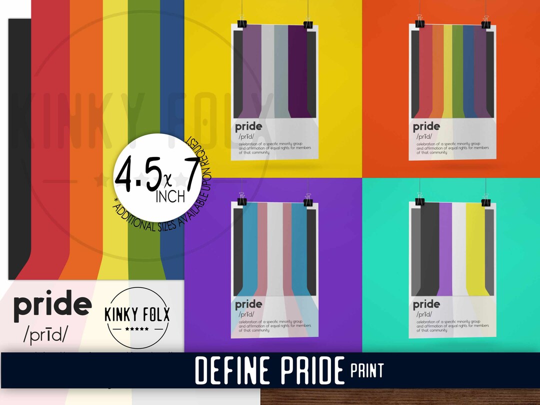 Define Pride Art Print for Your Home, LGBTQ Print, LGBTQ Art ...