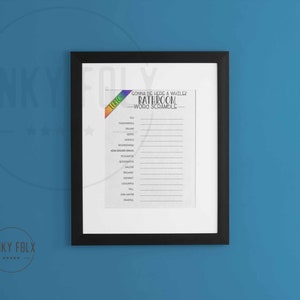 LGBTQ Bathroom Printable Bundle I, Bathroom SVG, Bathroom Svg, Pdf, Png ...