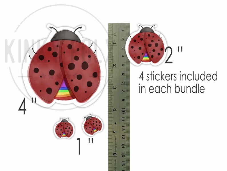Alphabet Mafia Ladybug Sticker / Alphabet Mafia / Rainbow Mafia / Ally ...