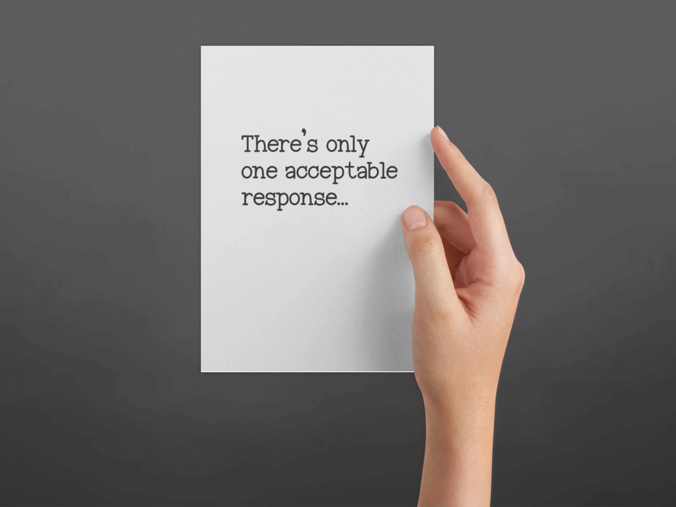Yes Daddy - Greeting Card | Greeting Card | Sassy Greeting Card | BDSM ...