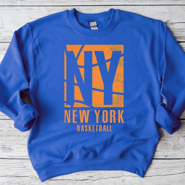 Knicks Sweatshirt Vintage - Etsy