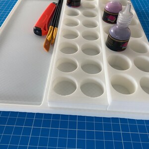 Personalised Artist Paint Holder for Desk Organisation, Keeping Your ...