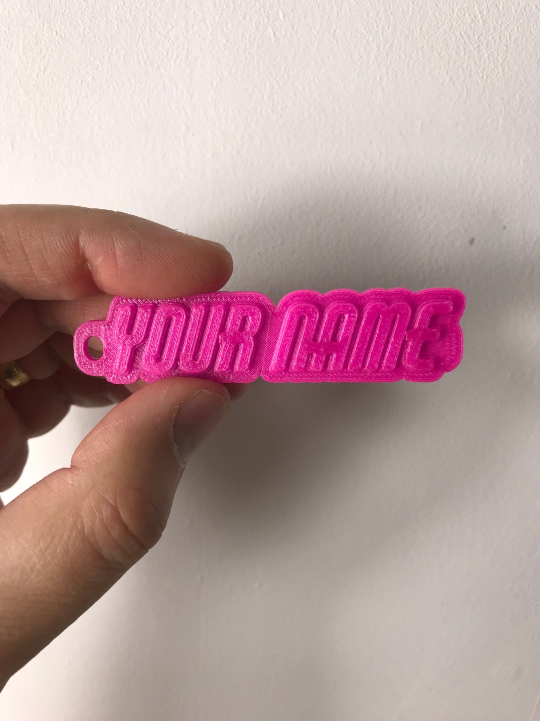 Rubber Keyring, Rubber Rubber, Name 3D Keyring, Unlike Plastic Ones ...