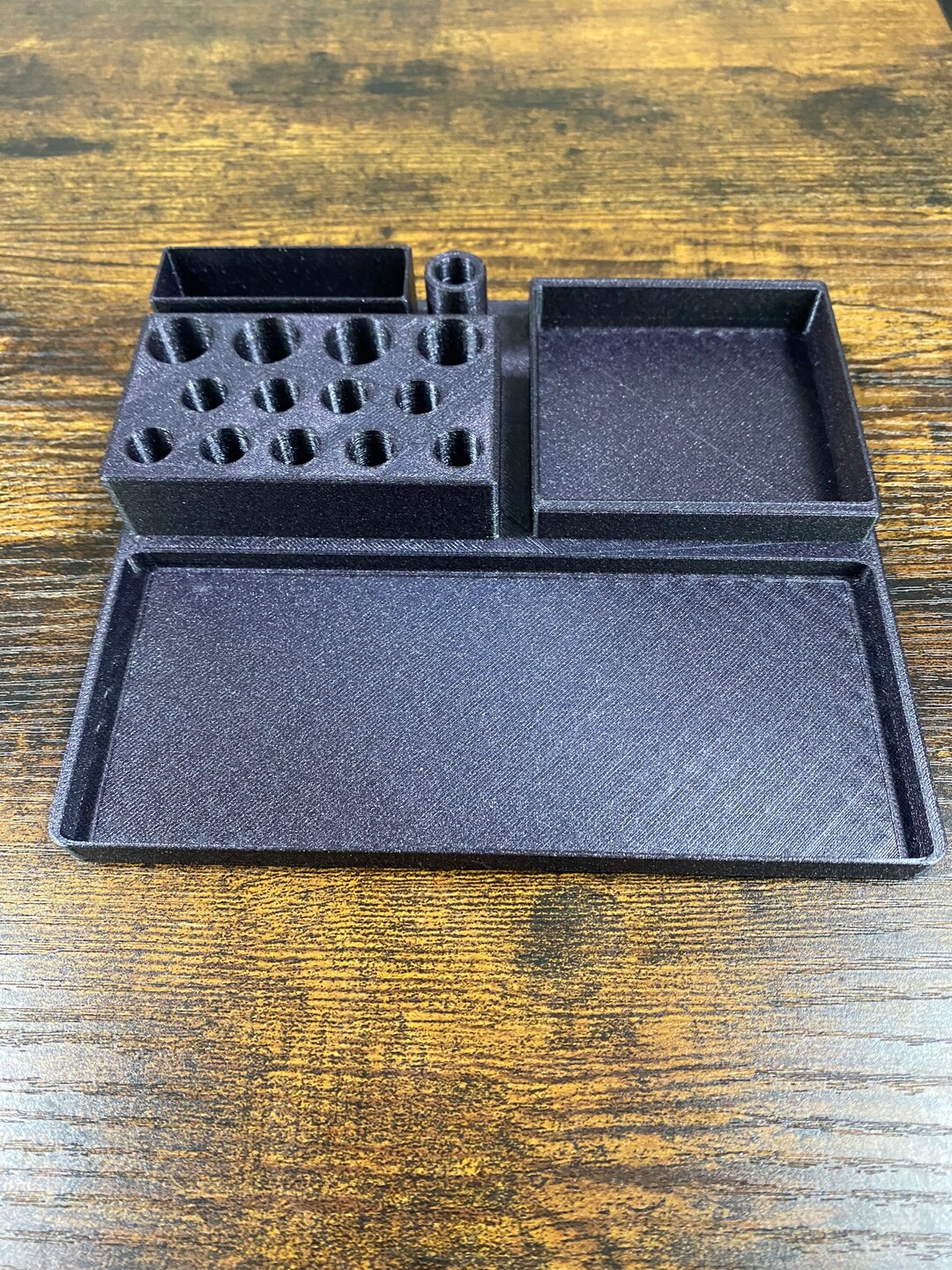 Desk Tray Organiser, Custom Pen, Pencil, Marker, Rubber, Post Note Tray ...