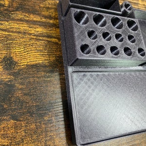 Desk Tray Organiser, Custom Pen, Pencil, Marker, Rubber, Post Note Tray ...