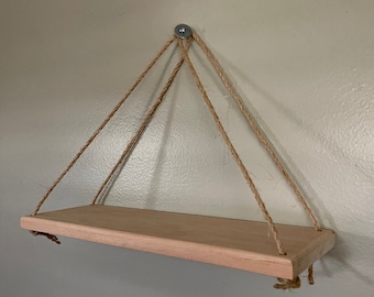 Wooden Swing Shelf - Etsy