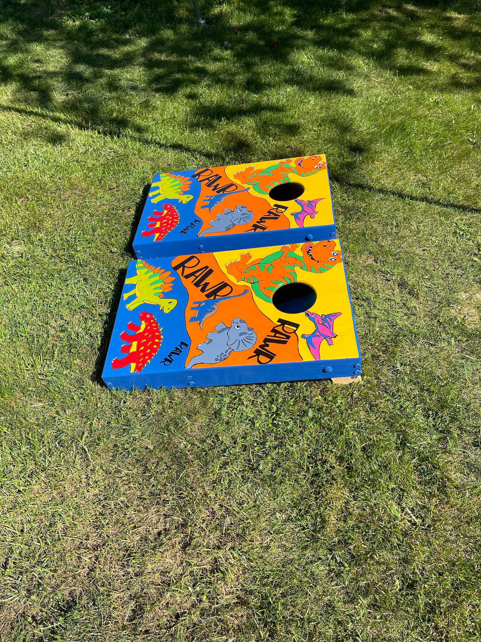 Kids Cornhole Boards,kid's Wooden Outdoor Game, Small Cornhole Boards ...