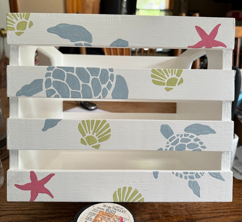 Customized Small Bikini Box, Handmade Crate, Bathing Suit Organization ...