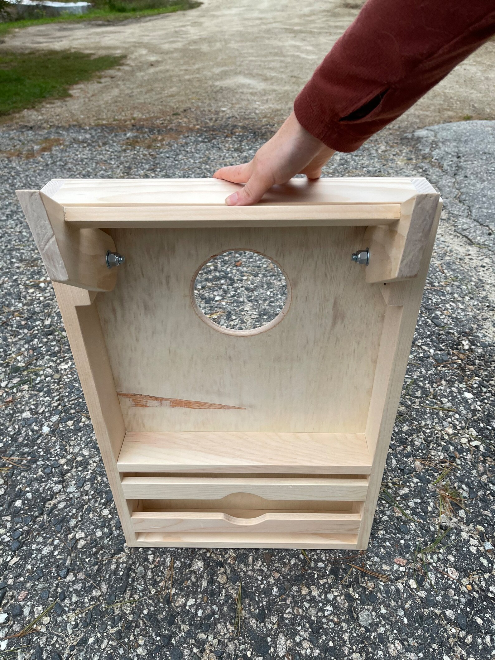 Kids Cornhole Boards,kid's Wooden Outdoor Game, Small Cornhole Boards ...