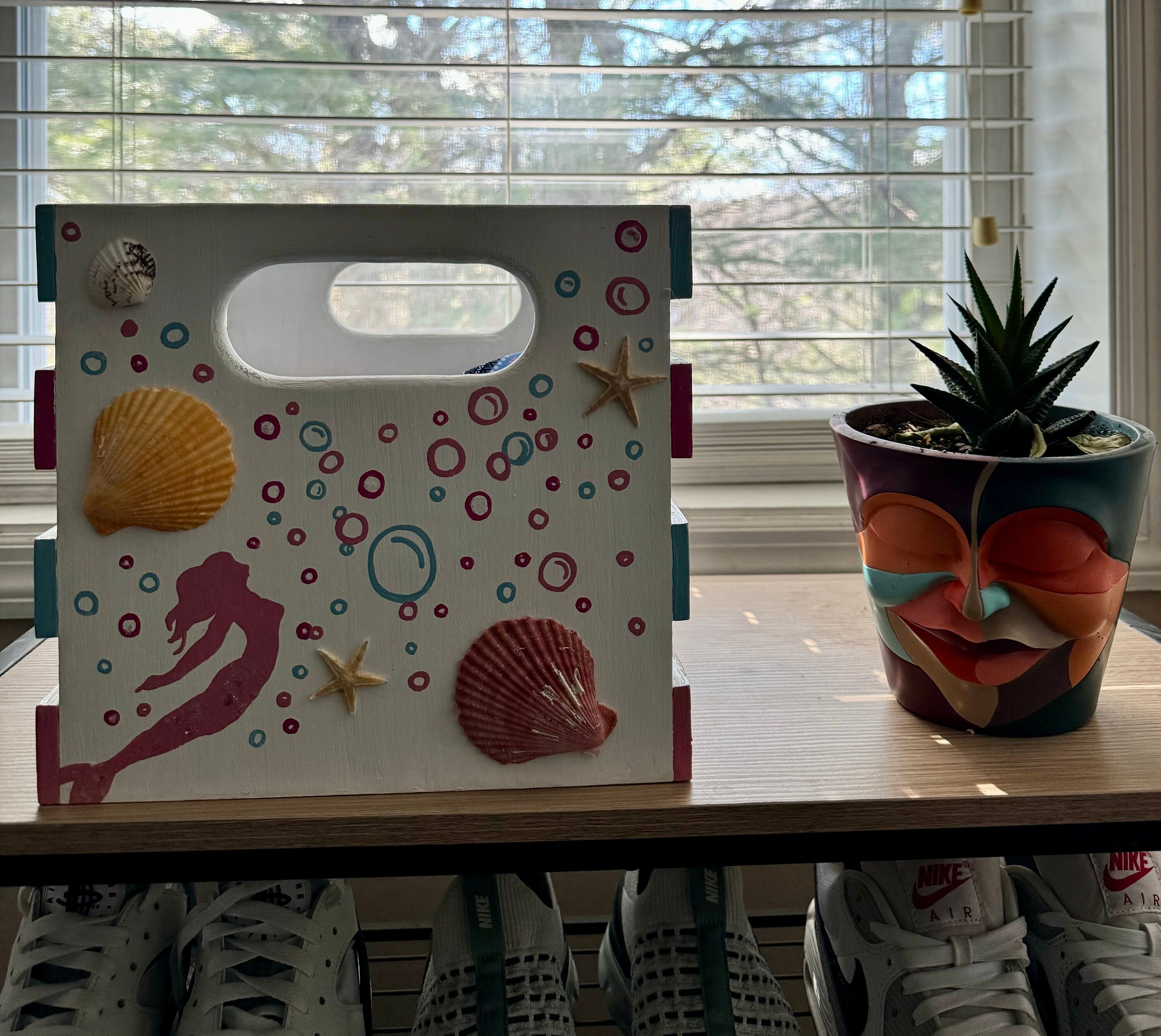 Customized Small Bikini Box, Handmade Crate, Bathing Suit Organization ...