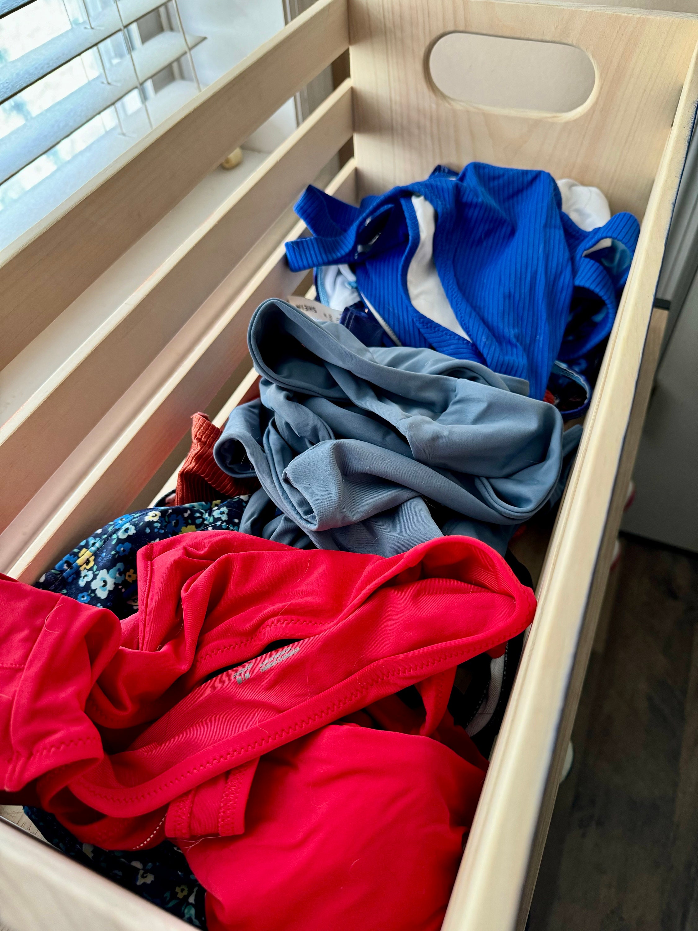 Customized Large Bikini Box, Handmade Crate, Bathing Suit Organization ...