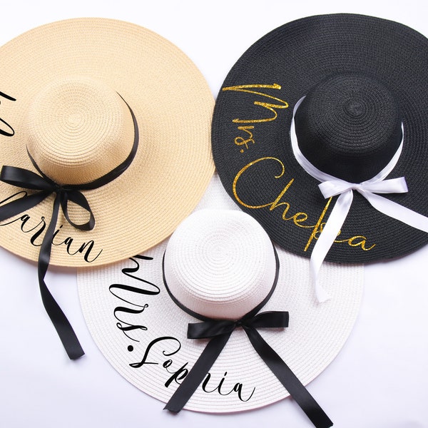 Custom Beach Hat - Etsy