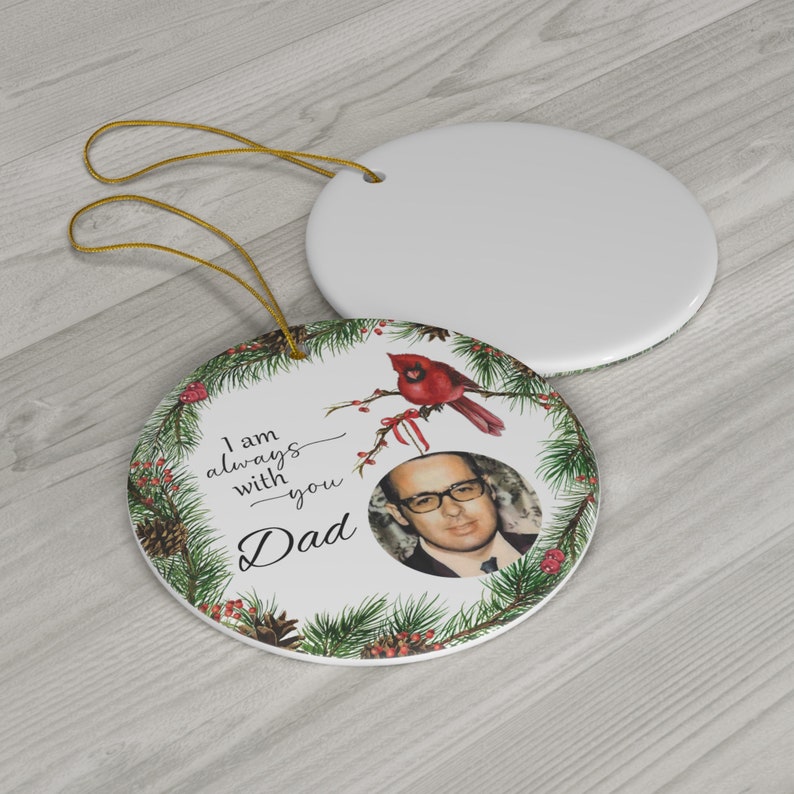 Personalized Memorial Christmas Ornament, Cardinal Christmas Ornament ...