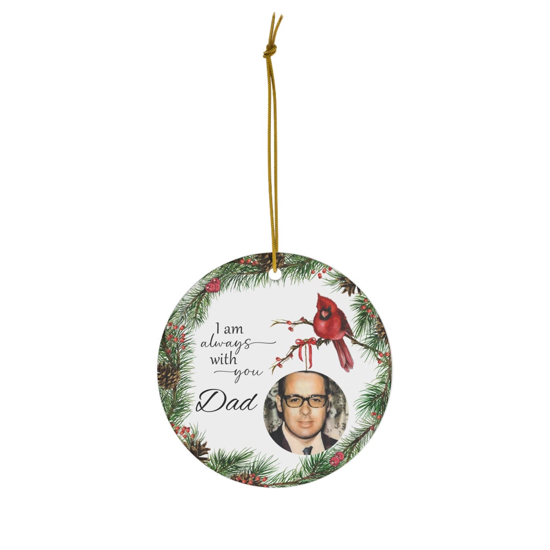 Personalized Memorial Christmas Ornament, Cardinal Christmas Ornament ...