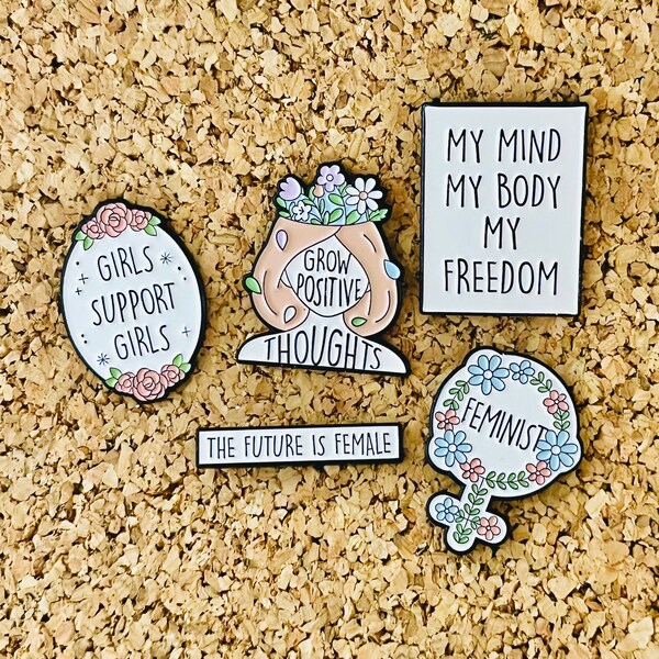 Feminist Pin - Etsy UK
